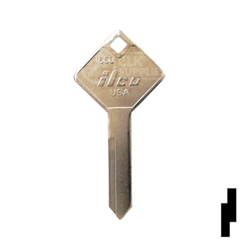 Truck Cover Key Blank | A.R.E., Ford | 1660, 32286