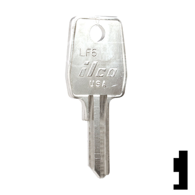 Uncut Key Blank | Lowe & Fletcher | LF6