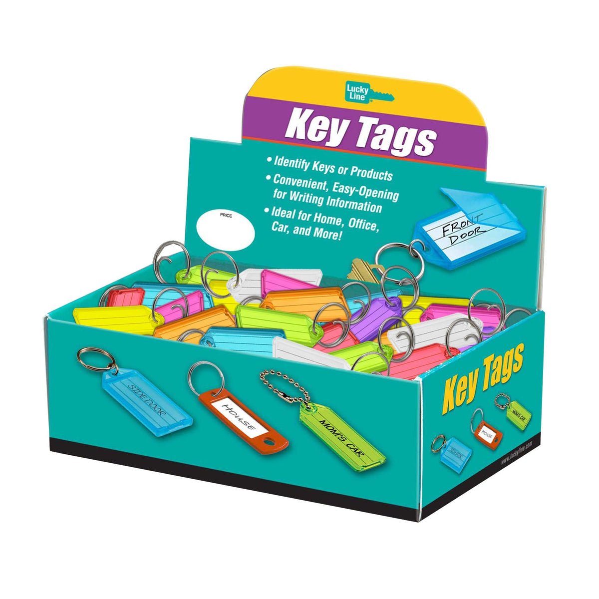 Lucky Line | Key Tag with Tang Ring 100/Box