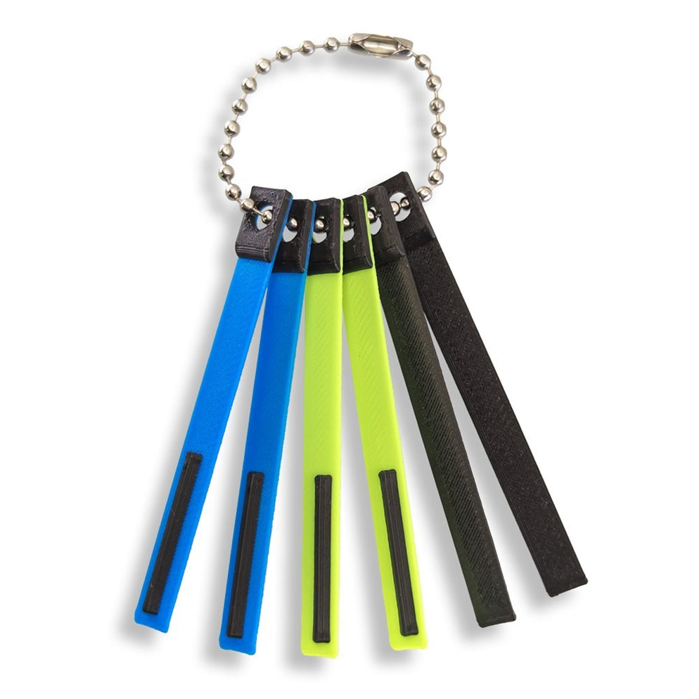 6-Piece Commercial Key Shim Set for Triton, Black Widow & Blitz Key Ma