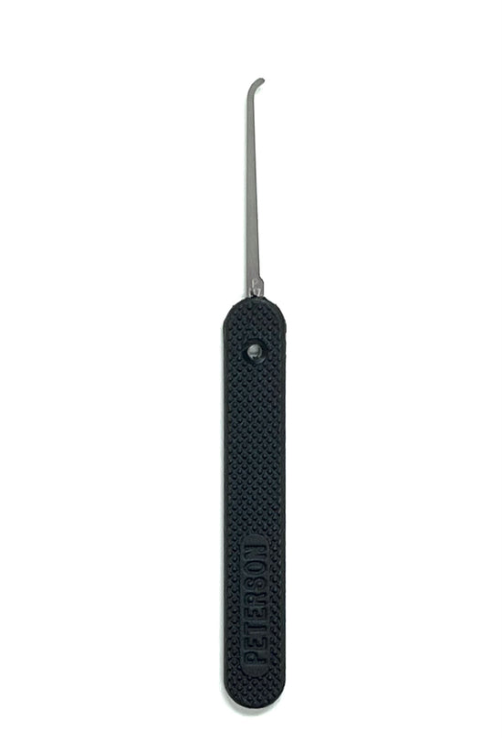 Peterson Lock Pick | Hook 7 | Government Steel with Plastic Handle