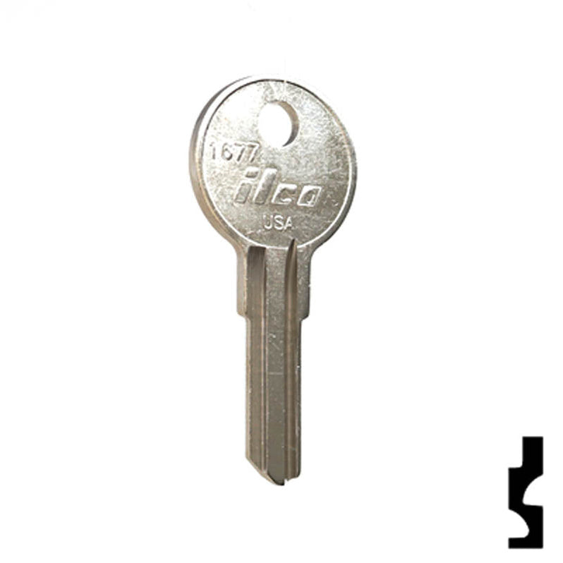 Uncut Key Blank | EZ-GO | 1677, 1919
