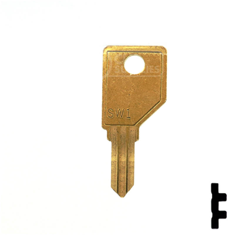 Uncut Key Blank | Shaw Walker | 1534