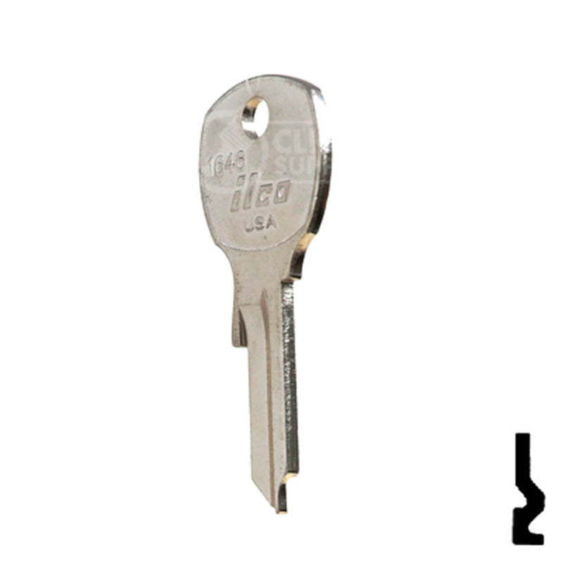 Uncut Key Blank | USPS Mail Box | 1646
