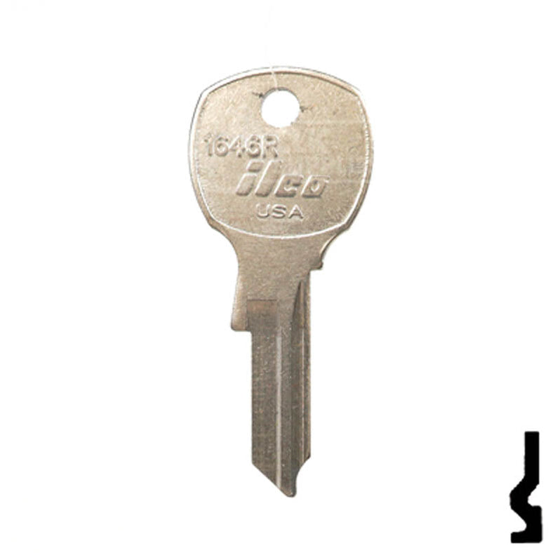 Uncut Key Blank | USPS Mail Box | 1646R