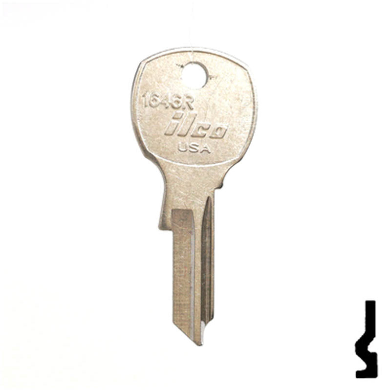 Uncut Key Blank | USPS Mail Box | 1646R