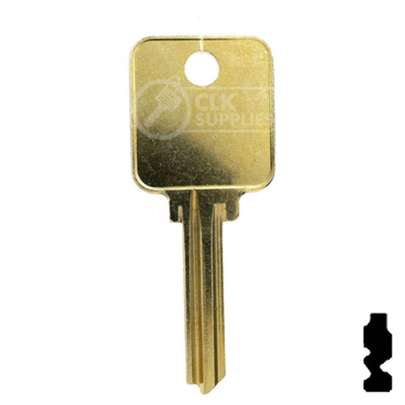 Uncut Key Blank | Medeco, Fire King | 1655