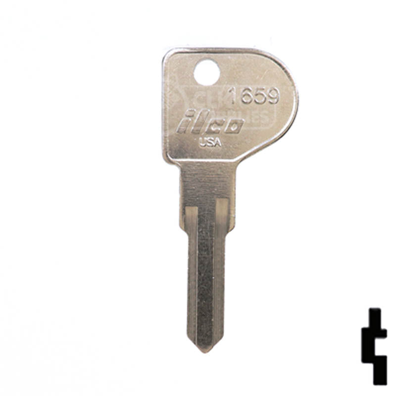 Uncut Key Blank | Canada Post | 1659