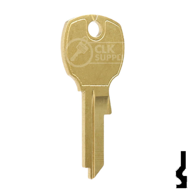 Uncut Key Blank | CompX National OEM | 1646R, D4301