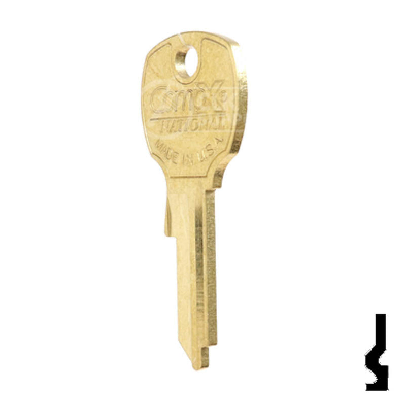 Uncut Key Blank | CompX National OEM | 1646R, D4301