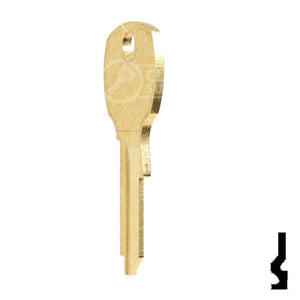 Uncut Key Blank | CompX National OEM | 1646R, D4301