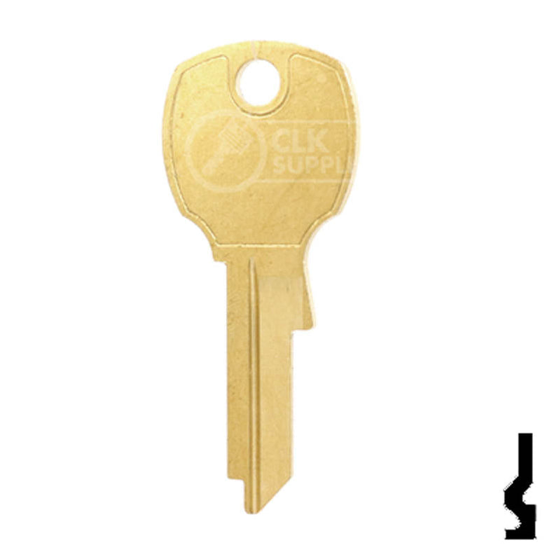 Uncut Key Blank | CompX National OEM | 1646R, D4301