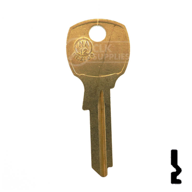 Uncut Key Blank | National | NA12, 1069LB — CLK Supplies