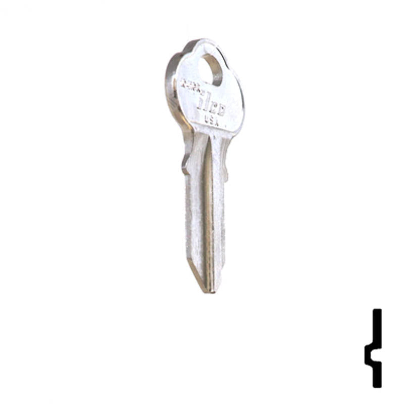 Uncut Key Blank | Chicago | 1041GR