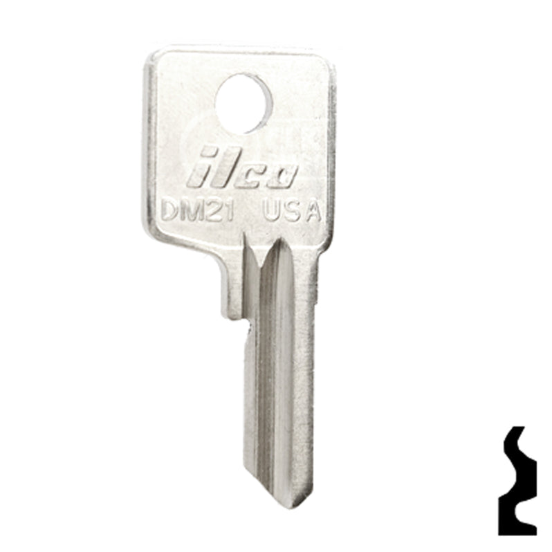 Uncut Key Blank | Dominion | DM21