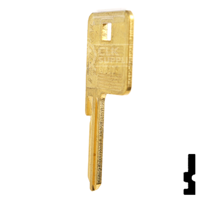 Uncut Key Blank | Federal | BD278