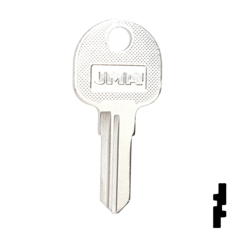 Uncut Key Blank | Hafele | HAF-2D