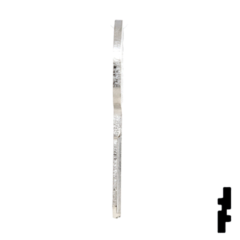 Uncut Key Blank | Hafele | HAF-2D
