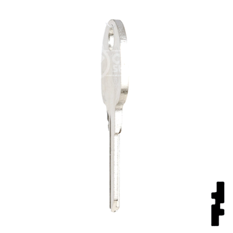 Uncut Key Blank | Hafele | HAF-2D