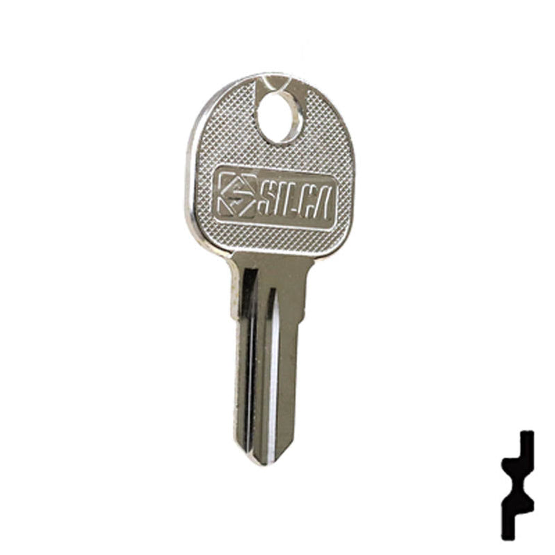 Uncut Key Blank | Hafele | HF74R