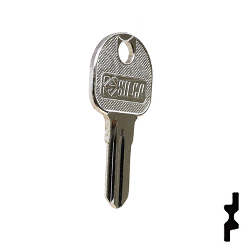 Uncut Key Blank | Hafele | HF74R