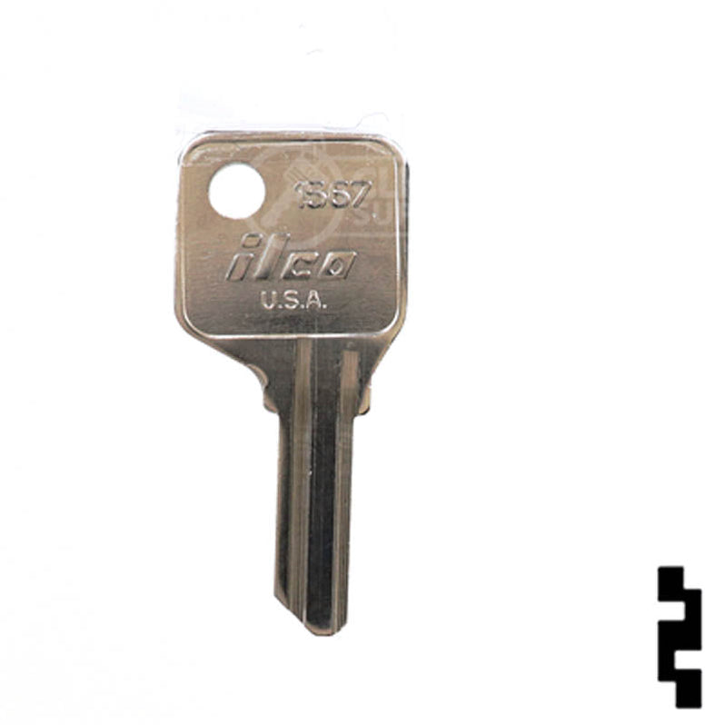Padlock Key Blanks | Uncut Key Blank | Kryptonite | 1567 by Ilco | CLK ...