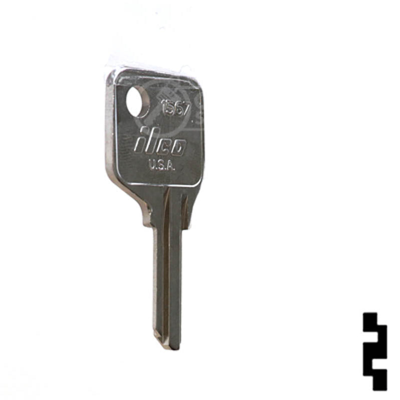 Padlock Key Blanks | Uncut Key Blank | Kryptonite | 1567 by Ilco | CLK ...