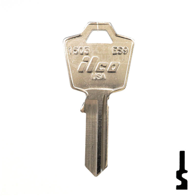 Uncut Key Blank | Hon, ESP Mailbox | 1503, ES9