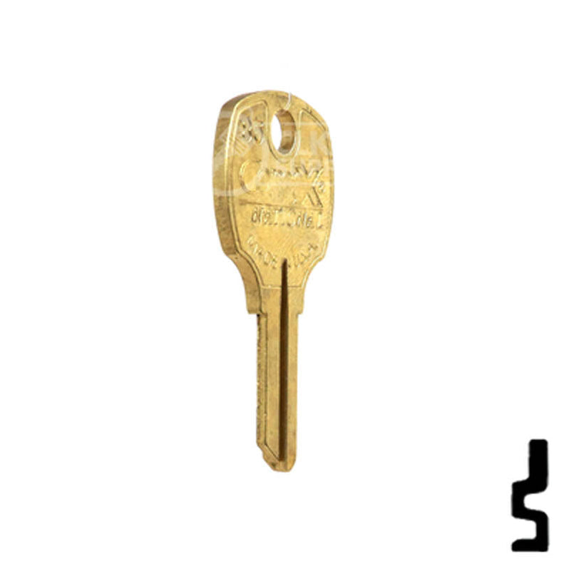 Uncut Key Blank | National | D8785