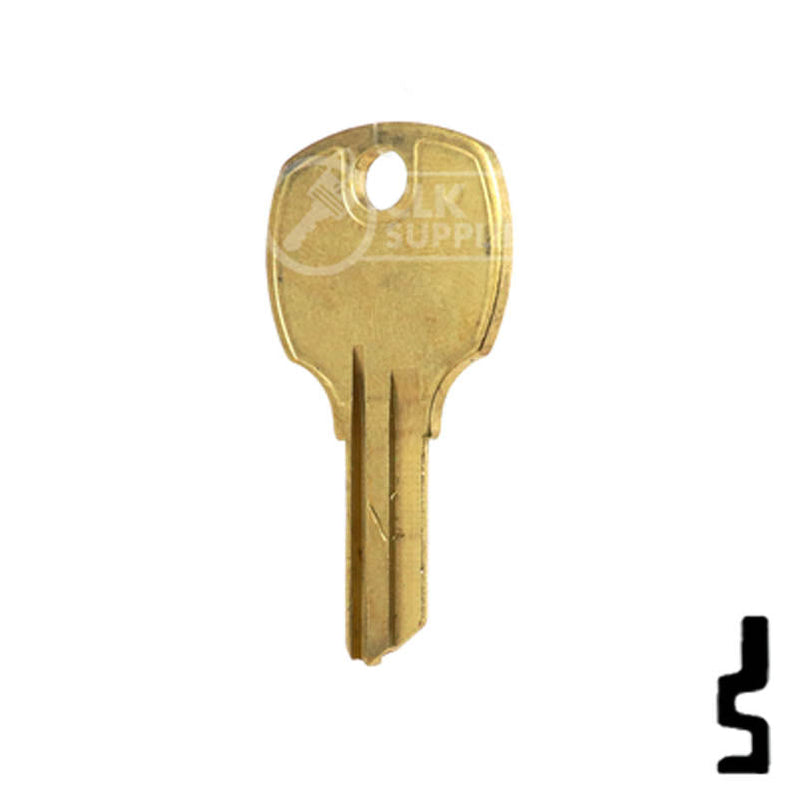 Uncut Key Blank | National | D8785