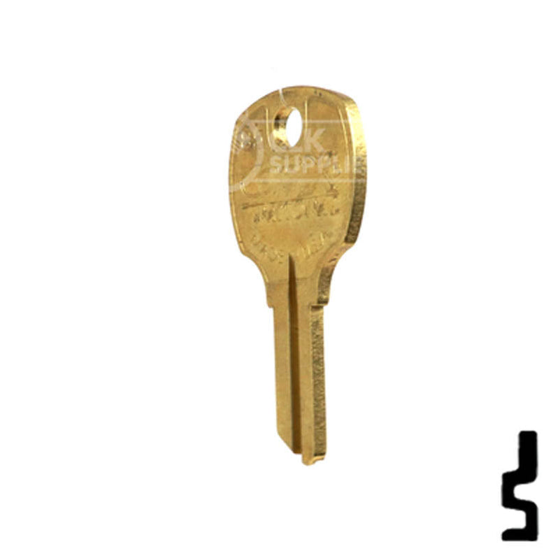 Uncut Key Blank | National | D8785