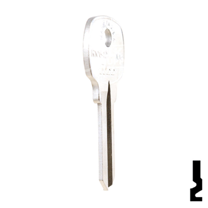 Uncut Key Blank | National Lock | R1064D, NA6