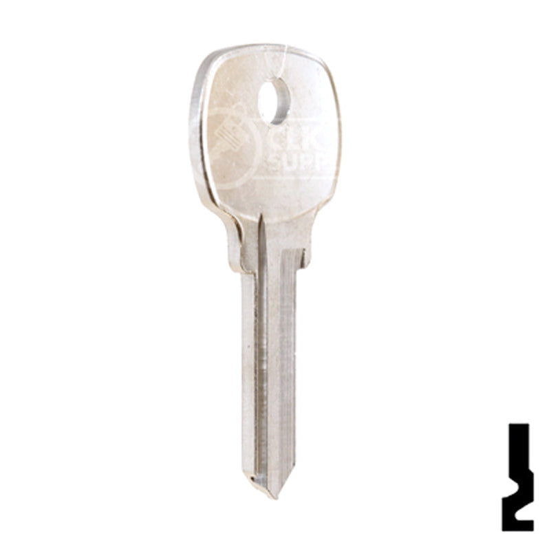 Uncut Key Blank | National Lock | R1064D, NA6