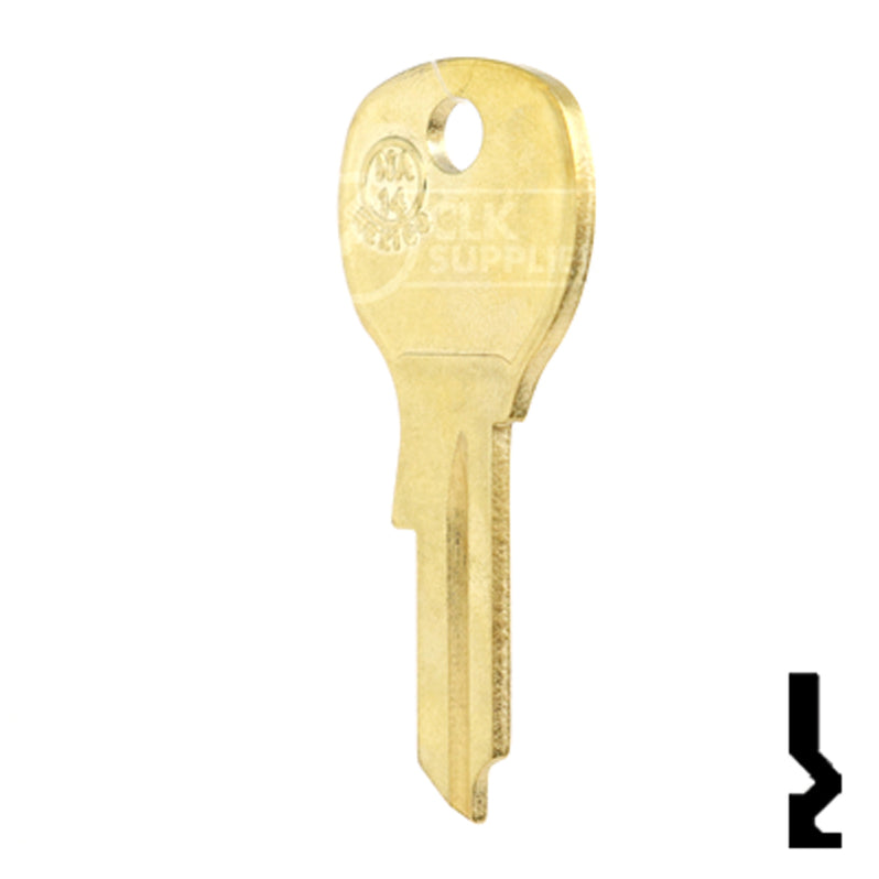 Uncut Key Blank | National | NA14, 1069L