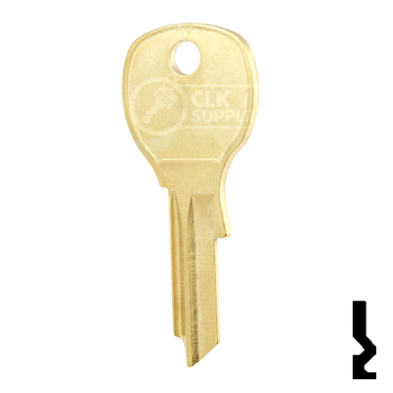 Uncut Key Blank | National | NA14, 1069L