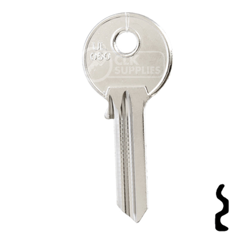 Uncut Key Blank | Universal | UL050-SI