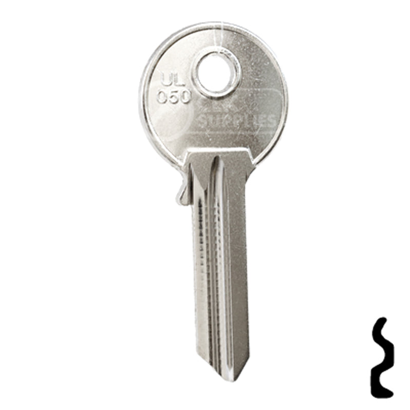 Uncut Key Blank | Universal | UL050-SI