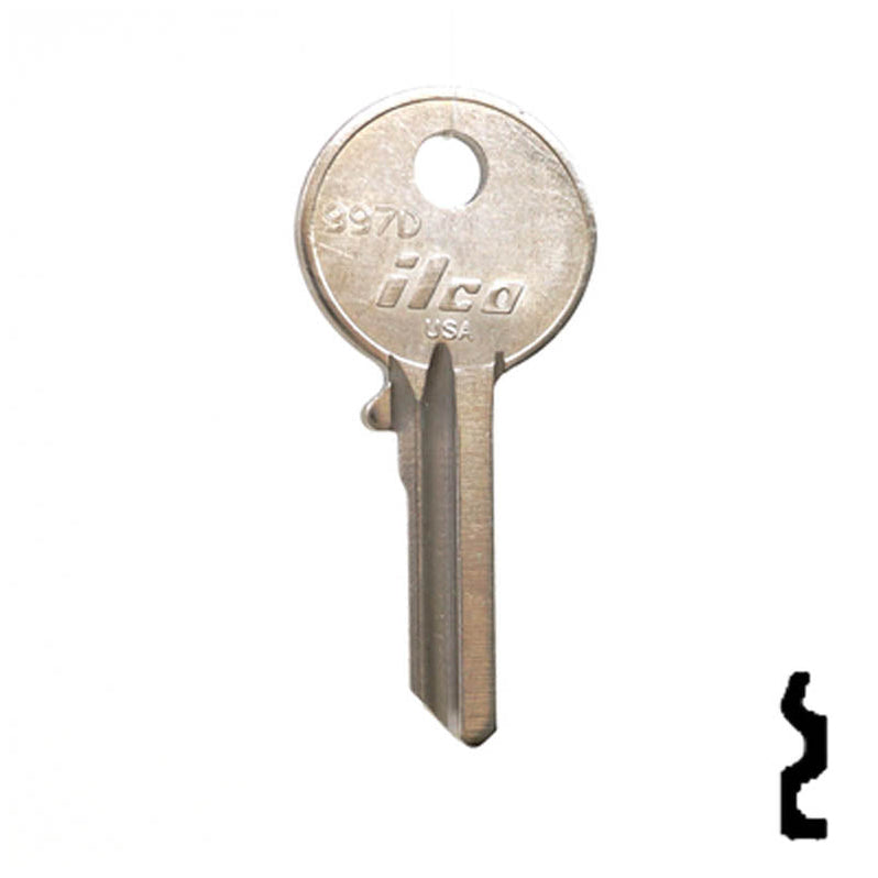 Uncut Key Blank | Yale | 997D