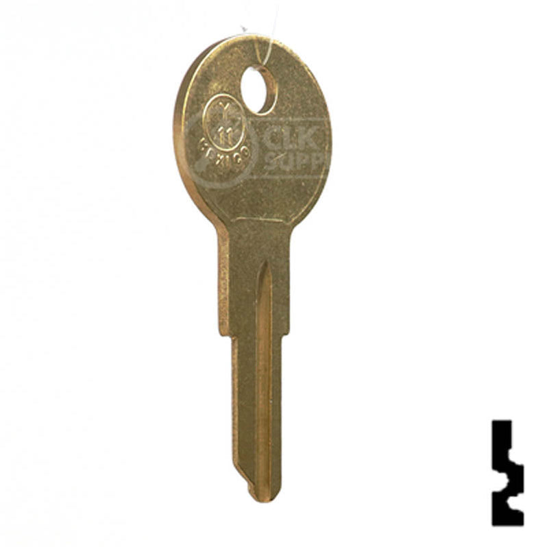 Uncut Key Blank | Yale | Y11, O1122- Very Popular