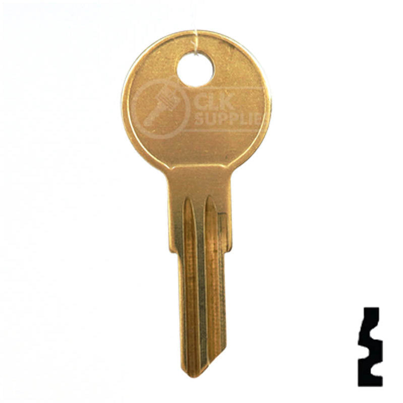 Uncut Key Blank | Yale | Y12, O1122A