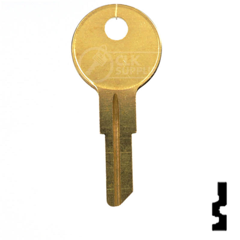 Uncut Key Blank | Yale | Y13, O1122R