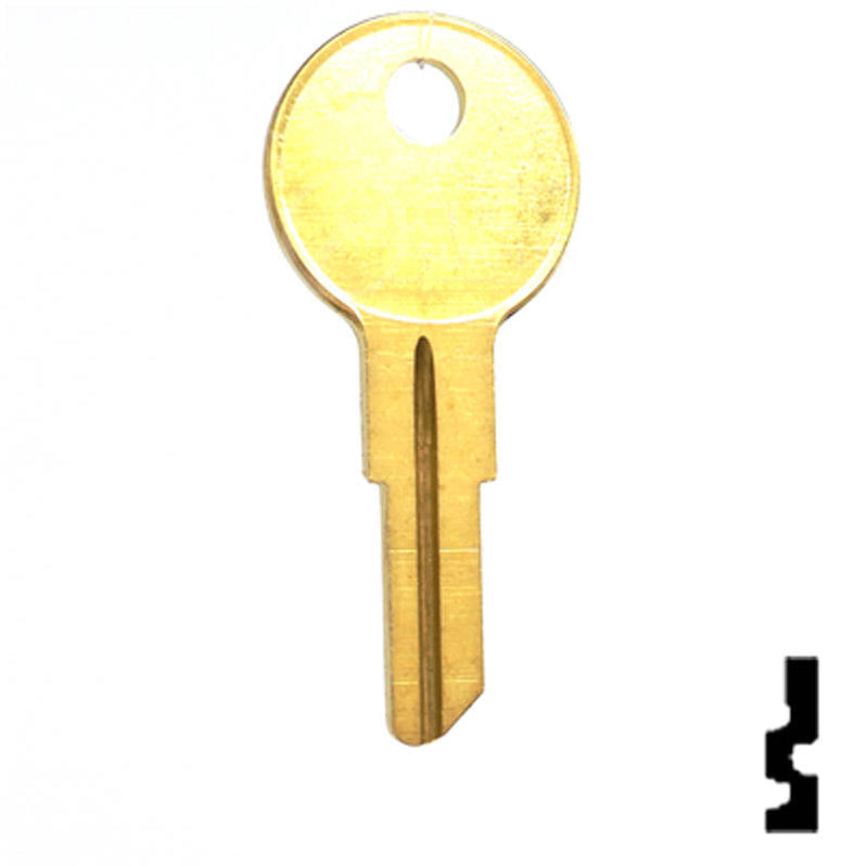 Uncut Key Blank | Yale | Y13, O1122R