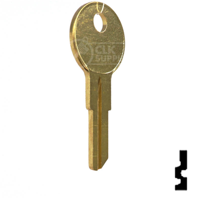 Uncut Key Blank | Yale | Y13, O1122R