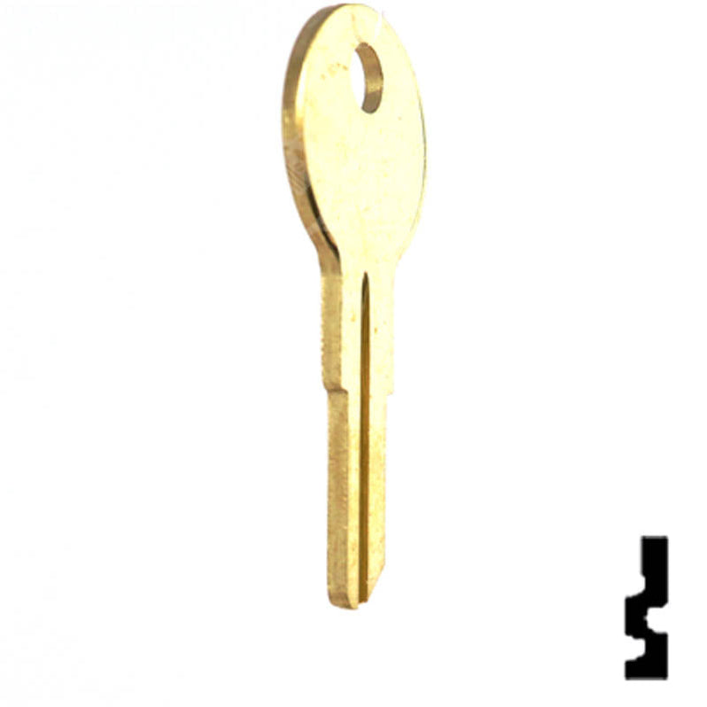 Uncut Key Blank | Yale | Y13, O1122R