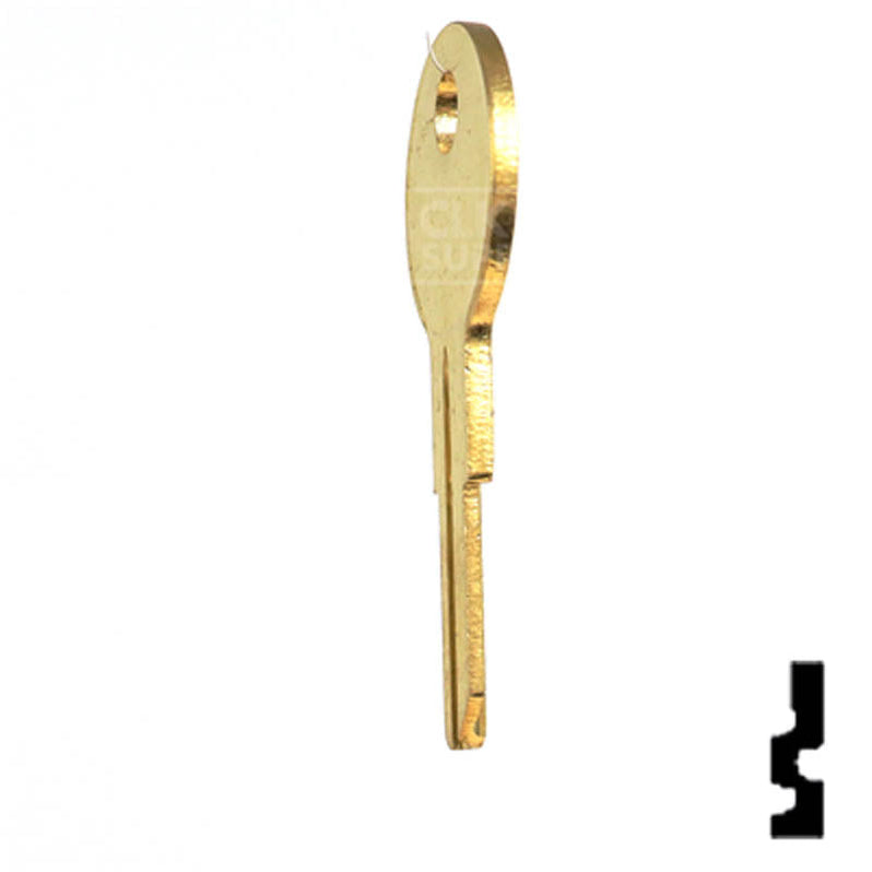 Uncut Key Blank | Yale | Y13, O1122R
