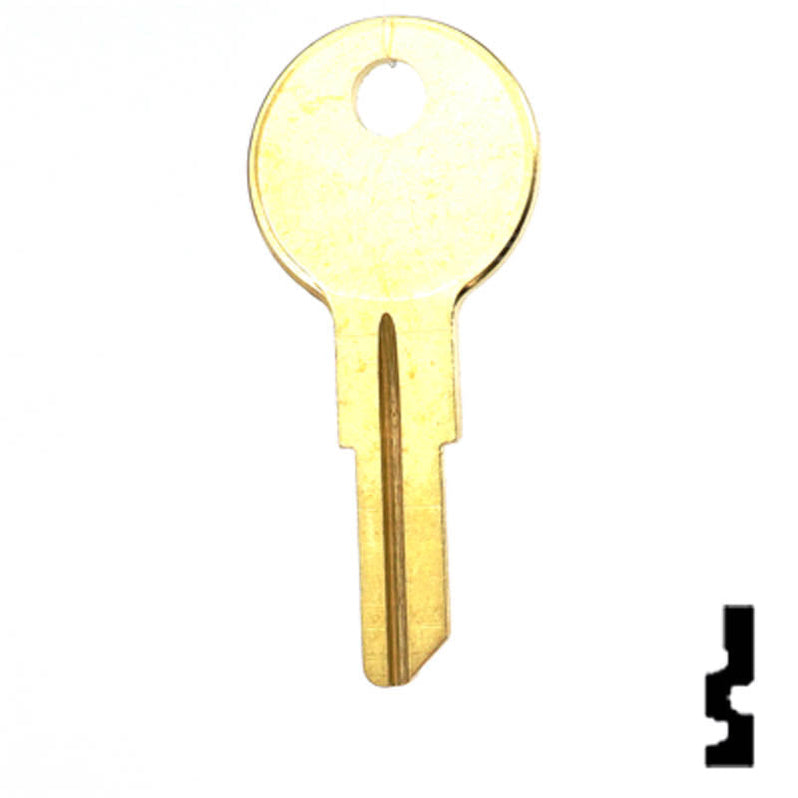 Uncut Key Blank | Yale | Y13, O1122R