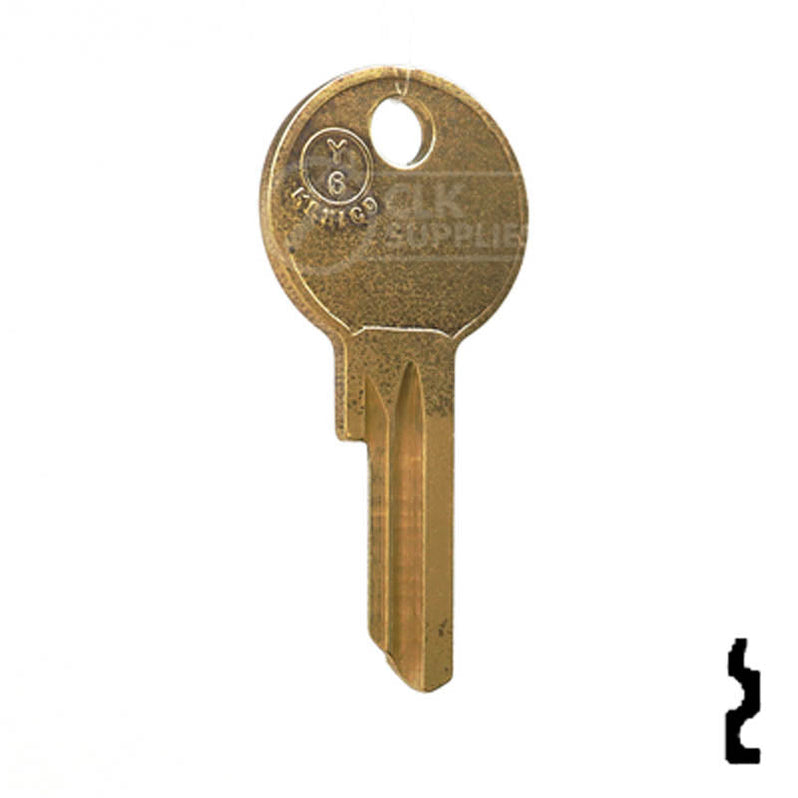 Uncut Key Blank | Yale | Y6, 997X