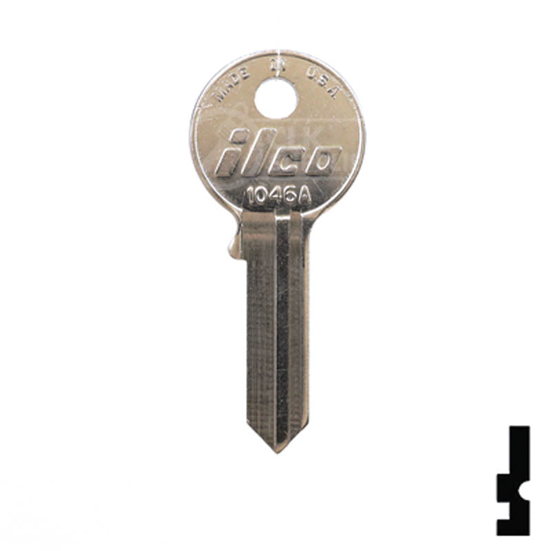 Padlock Key Blanks | Uncut Key Blank | American, Master Padlock | 1046A ...