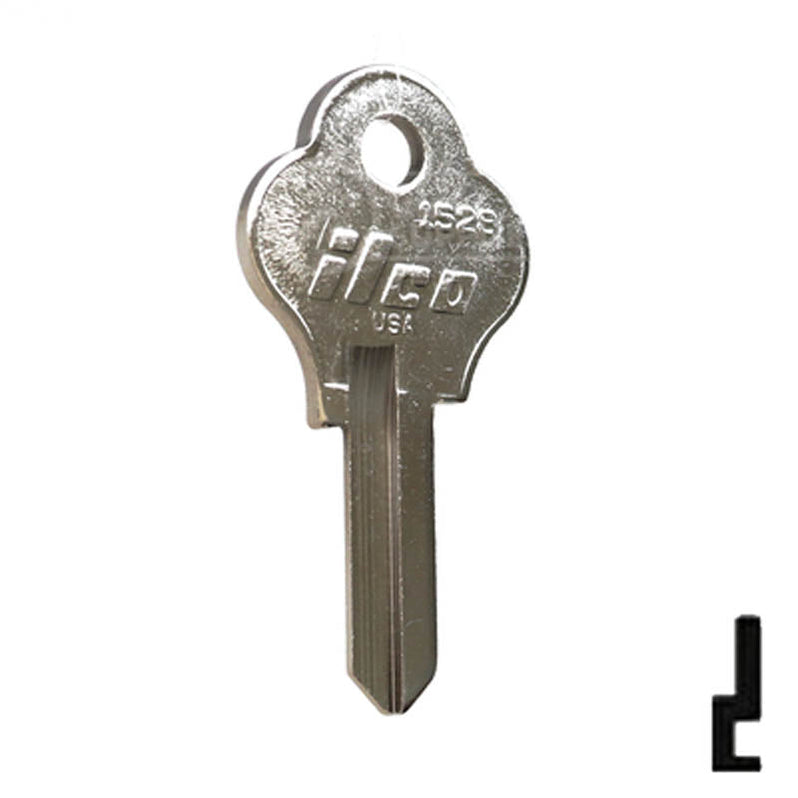 Padlock Key Blanks | Uncut Key Blank | Pado | 1528 by Ilco | CLK Supplies