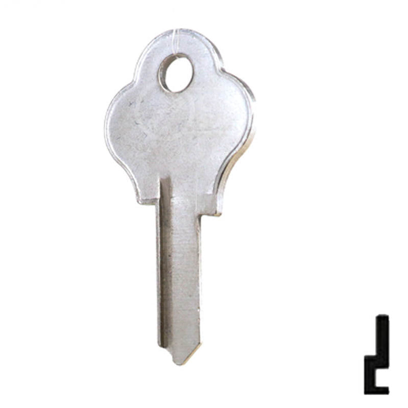 Padlock Key Blanks | Uncut Key Blank | Pado | 1528 by Ilco | CLK Supplies